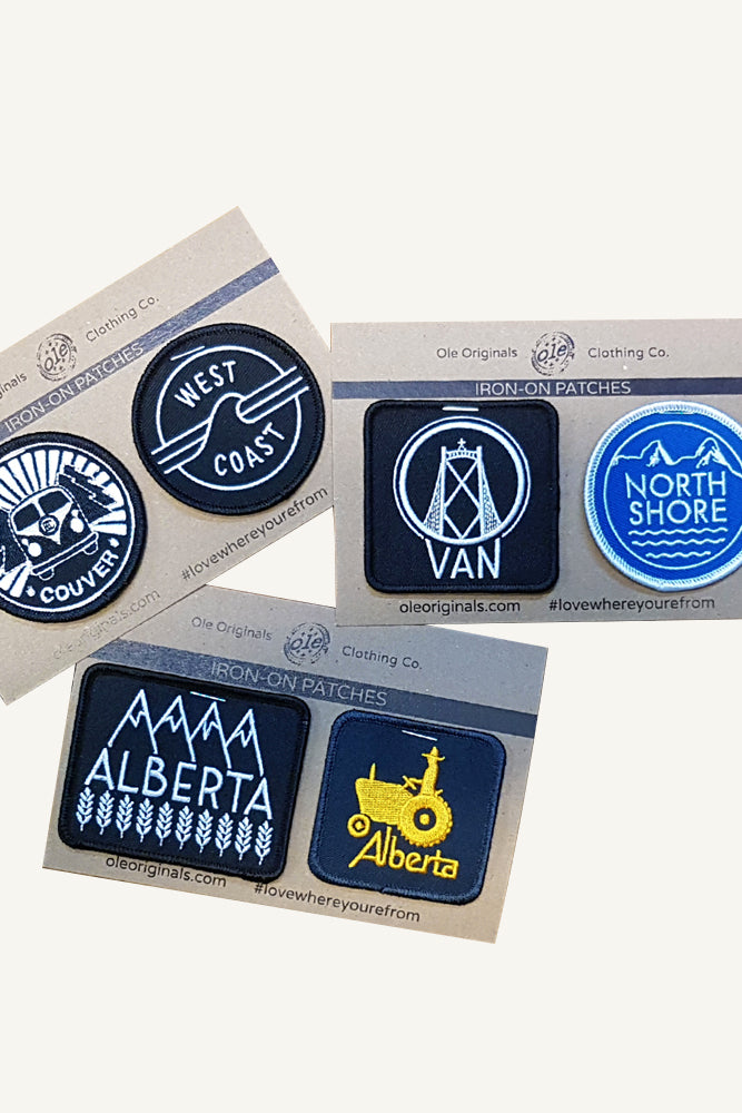 Ole Originals - Iron-on Patch Combo – Ole Originals Clothing Co.
